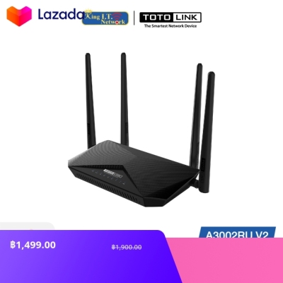 TOTOLINK A3002RU(V2) Router AC1200 Wireless Dual Band Gigabit Router