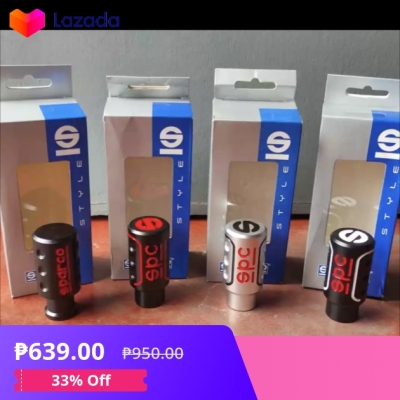 SPARCO Alloy Stick Style Sporty Universal Shift Knob Gear with adapter