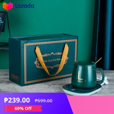 Glarea Electric Coffee Mug Warmer Set 55 ° C Constant-temperature ...