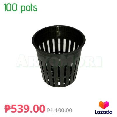 2 Inch Food Grade Net Pots / Netpots for Hydroponics (100 Pieces)