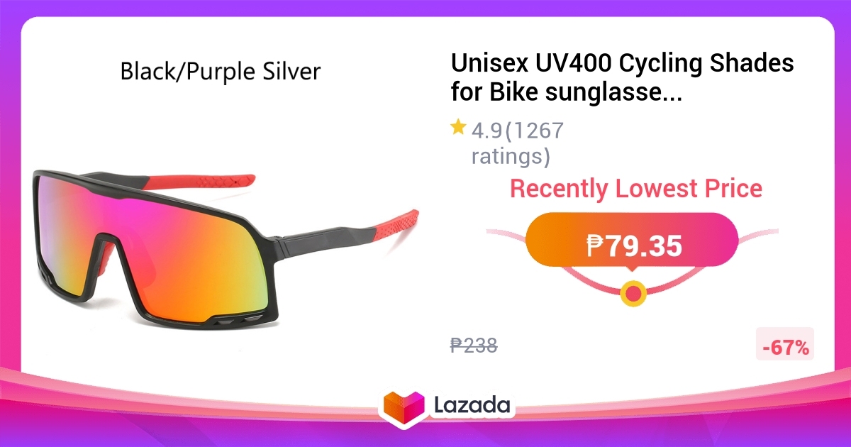 Unisex UV400 Cycling Shades for Bike sunglasses MTB glasses for ...