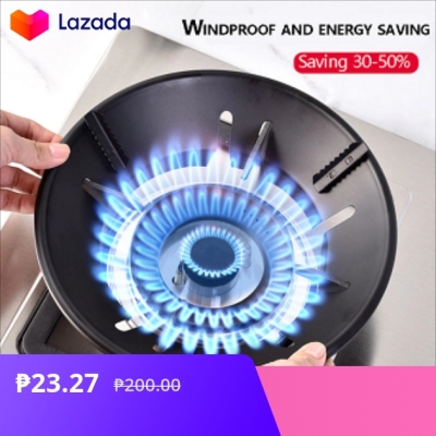 1Pc Energy Saving Gas Stove Cover Windproof Disk Windshield Bracket ...