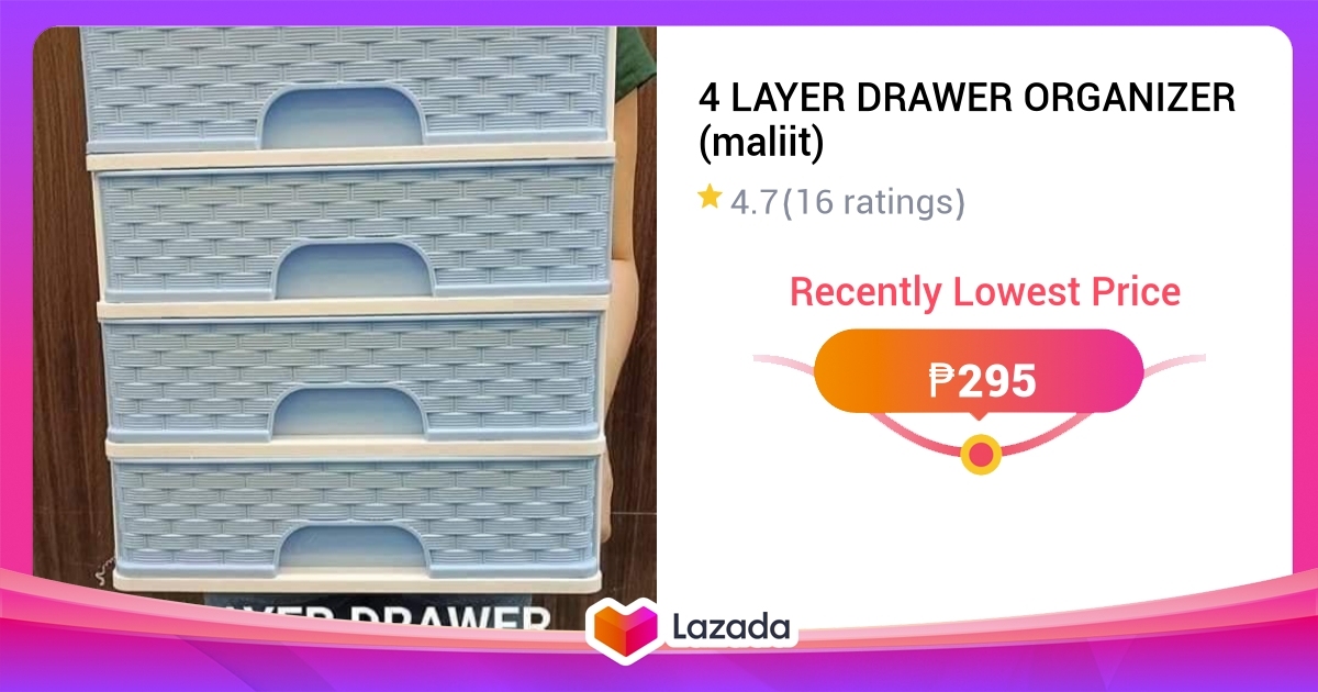 4 LAYER DRAWER ORGANIZER (maliit)