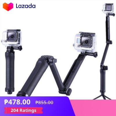 TELESIN 3-Way Waterproof Selfie Stick Floating Hand Grip Handle Monopod ...