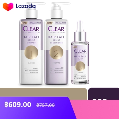 [New] Clear Scalpceuticals Hair Fall Resist Shampoo 300 ml ...