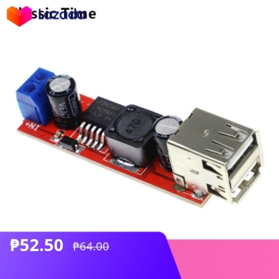 LM2596 LM2596S Dual USB Output 9V/12V/24V/36V Car Charger Switch 5V DC ...