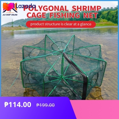 🔝 Original 【24 hours delivery】6/8Holes Folded Portable Hexagon Fishing ...