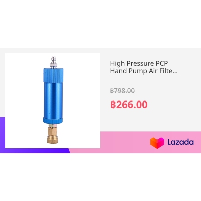 High Pressure PCP Hand Pump Air Filter Oil-Water Separator for High ...