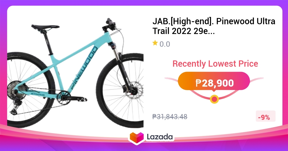 JAB.[High-end]. Pinewood Ultra Trail 2022 29er 1x12 Shimano Deore Cross ...