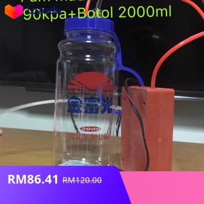 Original (HEAVY DUTY) Pam Madu kelulut 12v 90-95kpa+Botol 2000ml+etc