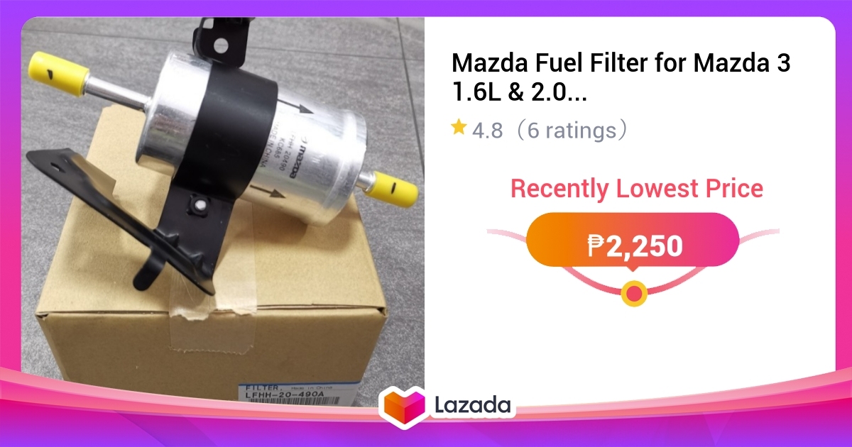 Mazda Fuel Filter for Mazda 3 1.6L & 2.0L 2005-2014 PN# LFHH20490A