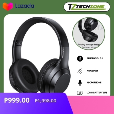 TECHZONE Thinkplus TH10 Wireless Bluetooth Headphones, Auxiliary ...