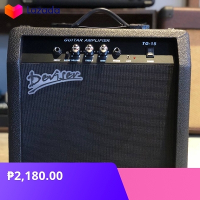 Deviser TG-15 Electric Guitar Amplifier 15w - Black