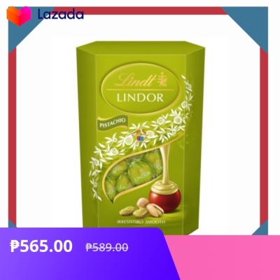 Happy Finds - Lindt Lindor Pistachio Milk Chocolate Truffles Box 200 grams