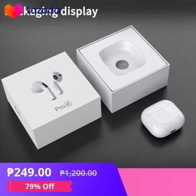 Original AirPods Pro4 Bluetooth InPods Earphone 4th Gen Mini TWS ...