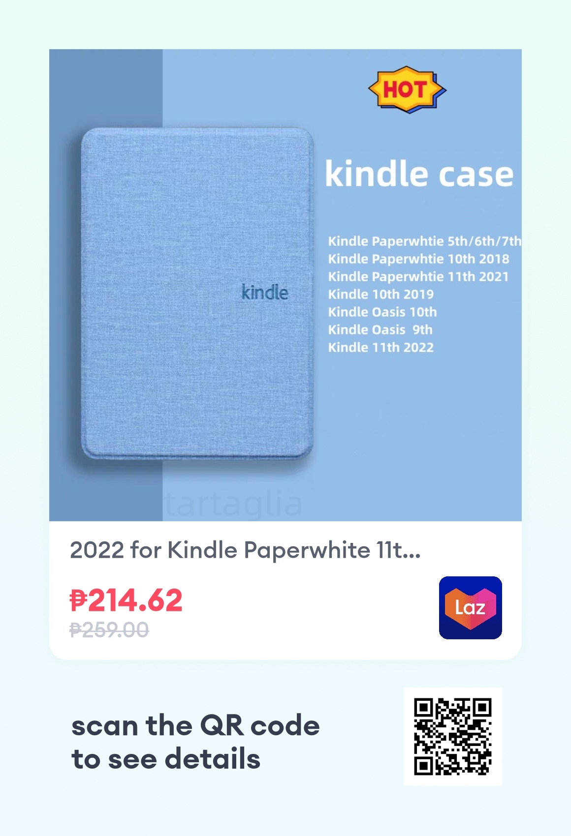 2022 for Kindle Paperwhite 11th Generation Case 6inch Funda Cover ...