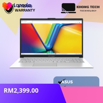 KHONG Tech ASUS VIVOBOOK GO 15 E1504F RYZEN 5 7520U/8GB DDR5 RAM/512GB ...