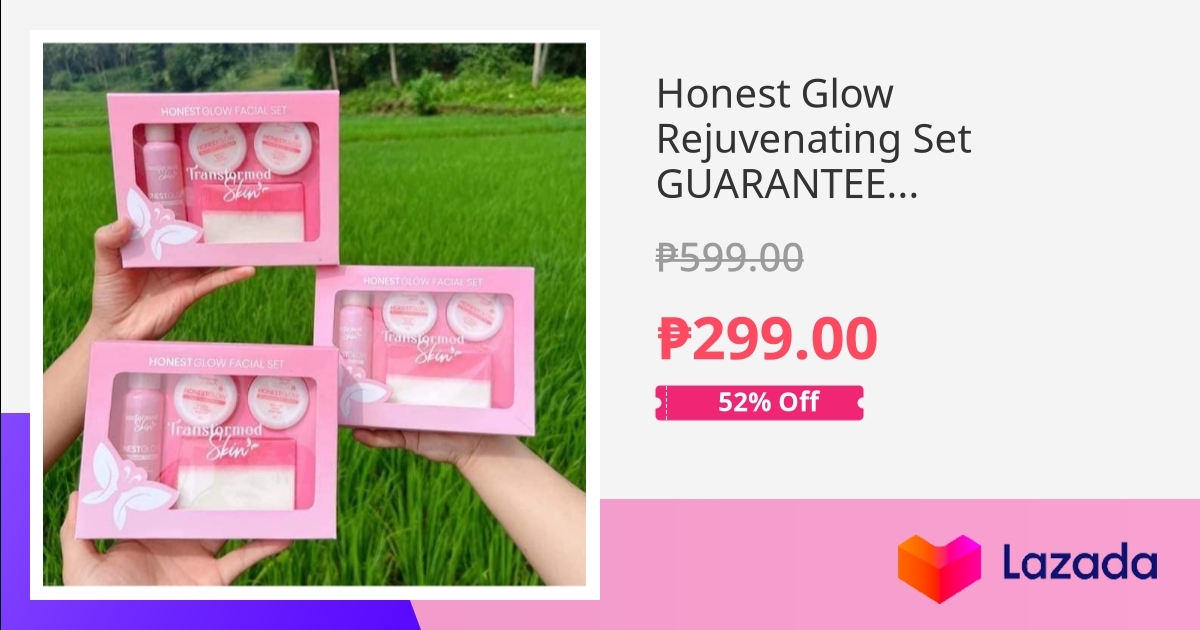 Honest Glow Rejuvenating Set GUARANTEED FAST SHIPPING