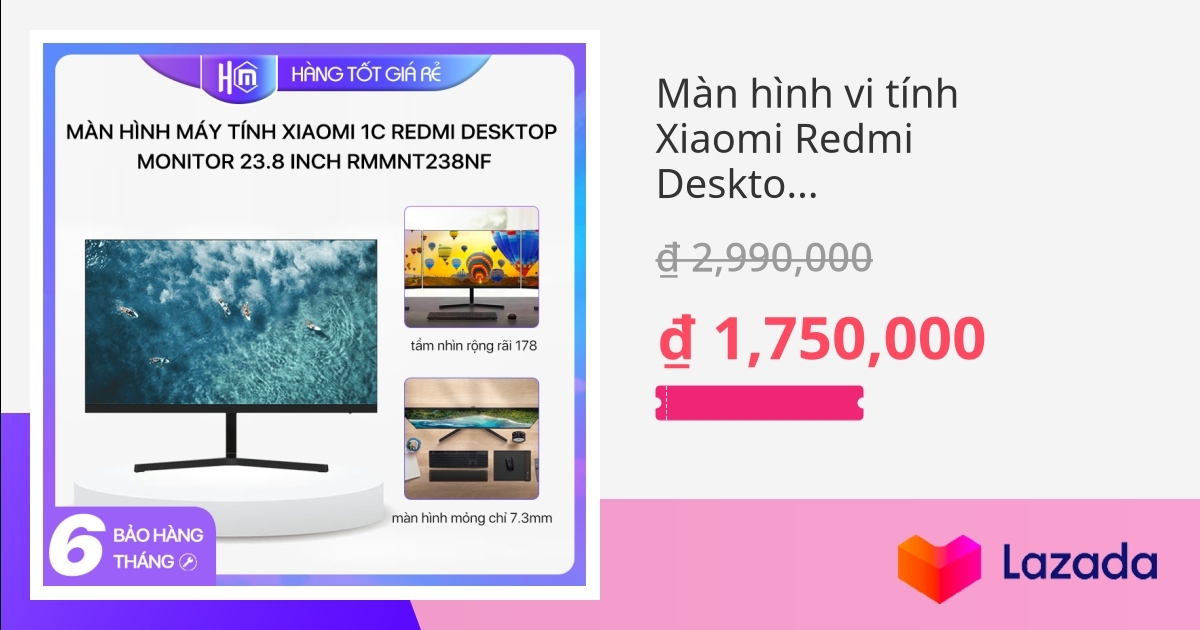 Màn hình vi tính Xiaomi Redmi Desktop Monitor 27 inch, 24 inch, 22 inch ...