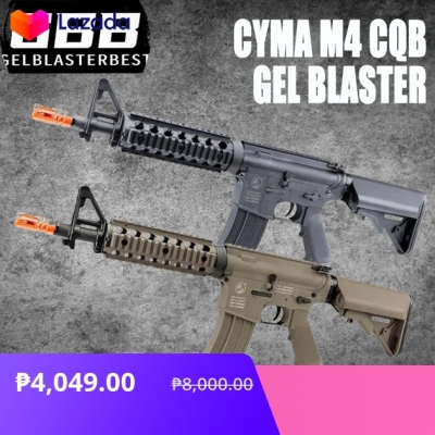 GBBEST Cyma M4 CQB Gel Blaster Automatic Safety Toys for Adults JunDian