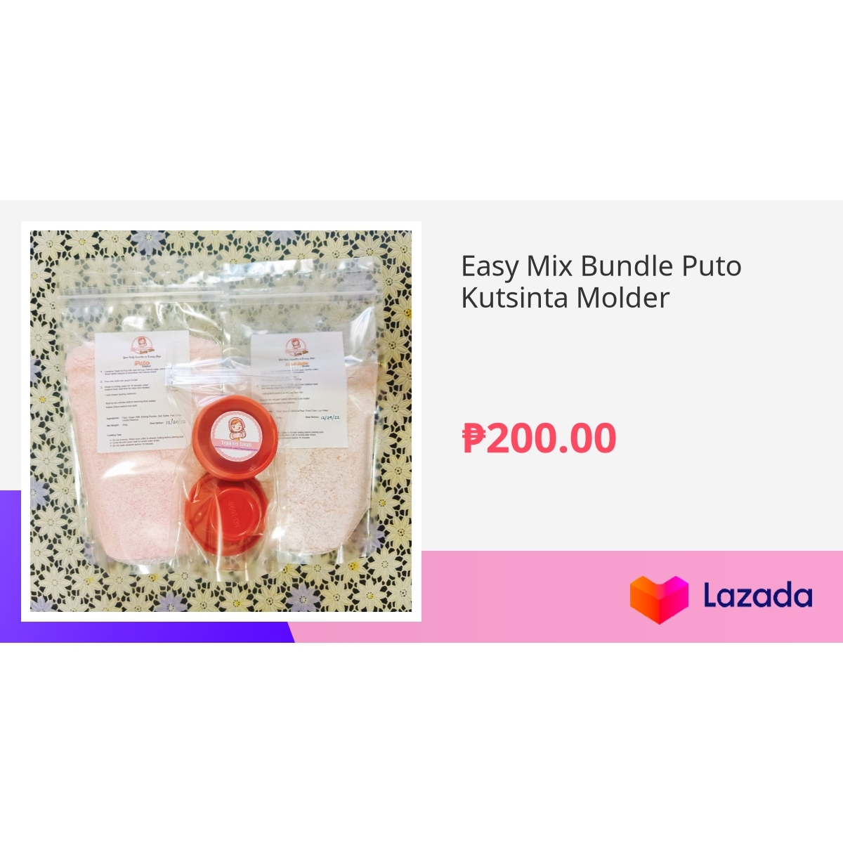 Easy Mix Bundle Puto Kutsinta Molder