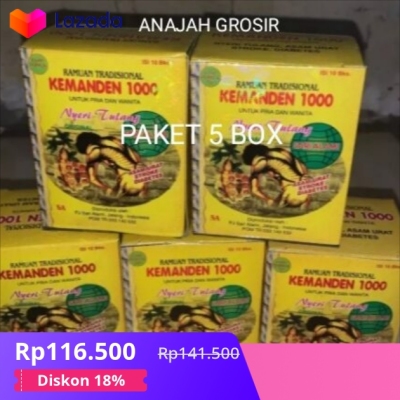 ( BIG PROMO COD ) JAMU MANJUR NYERI TULANG KEMANDEN 1000 / OBAT HERBAL ...