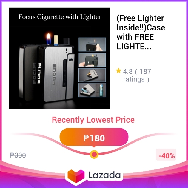 (Free Lighter Inside!!)Case with FREE LIGHTER INSIDE Sturdy Innovative ...