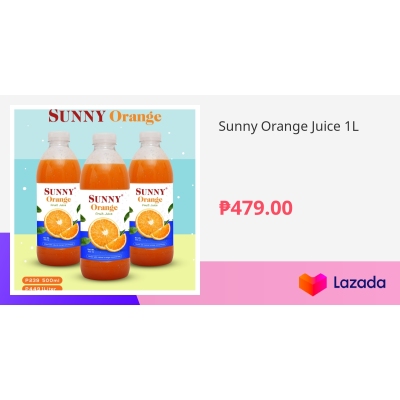 Sunny Orange Juice 1L