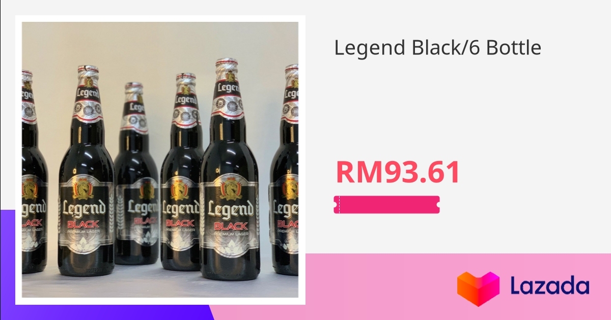 Legend Black/6 Bottle