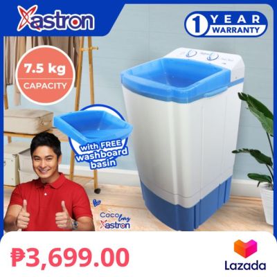 Astron ST-7883 Single Tub Washing Machine (Blue) | 7.5 kg | FREE ...