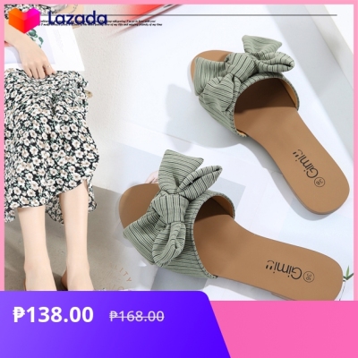 Korean Women Shoes GIMI Fashion Flat Slippers AY-1002