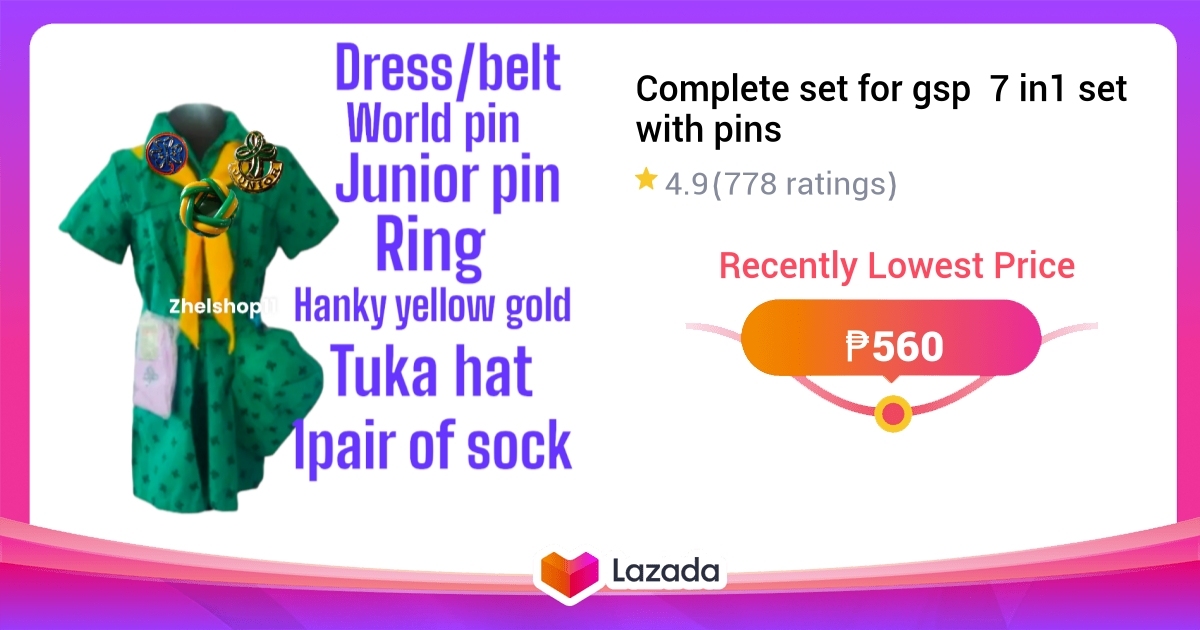 Complete set for gsp 7 in1 set with pins