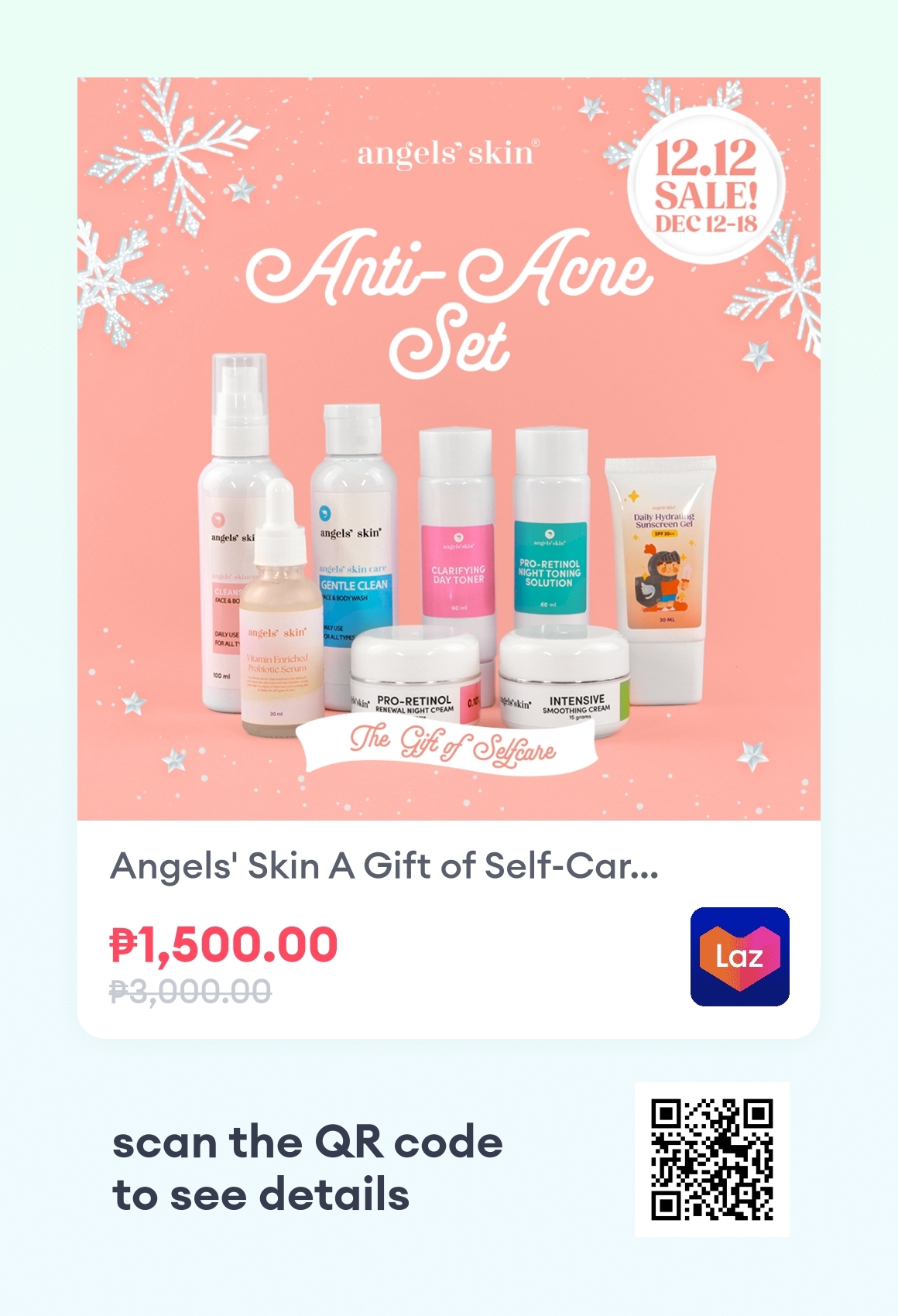 Angels' Skin A Gift of Self-Care Sets