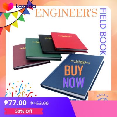 Raya's Bookstore - Valiant Engineer's Field Book / Cover Colors : Red ...