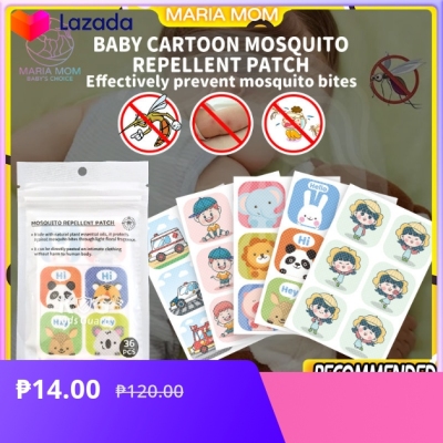 36Pcs in 1 Anti Mosquito Sticker Baby Stickers Repellent Patches ...