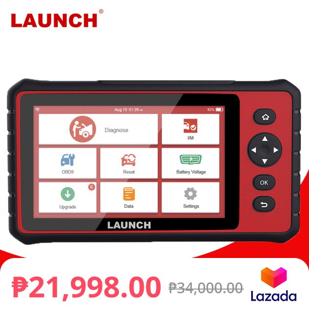 LAUNCH X431 CRP909 Car OBD2 Scanner Professional All System with Oil ...