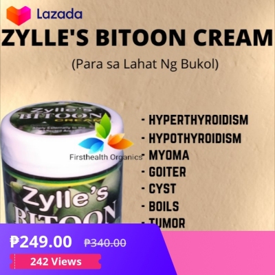 Zylle's BITOON Cream para sa Bukol 30grams, Pampatunaw ng Bukol