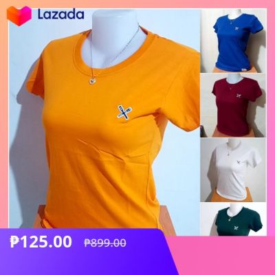 RG Branded Overrun T-Shirt For Women Embroidered Design Ladies Cut Pure ...