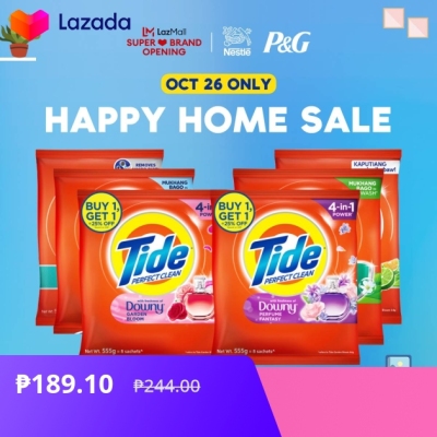 [Bundle of 2] Tide Powder Detergent Perfume Fantasy Lemon Kalamansi ...