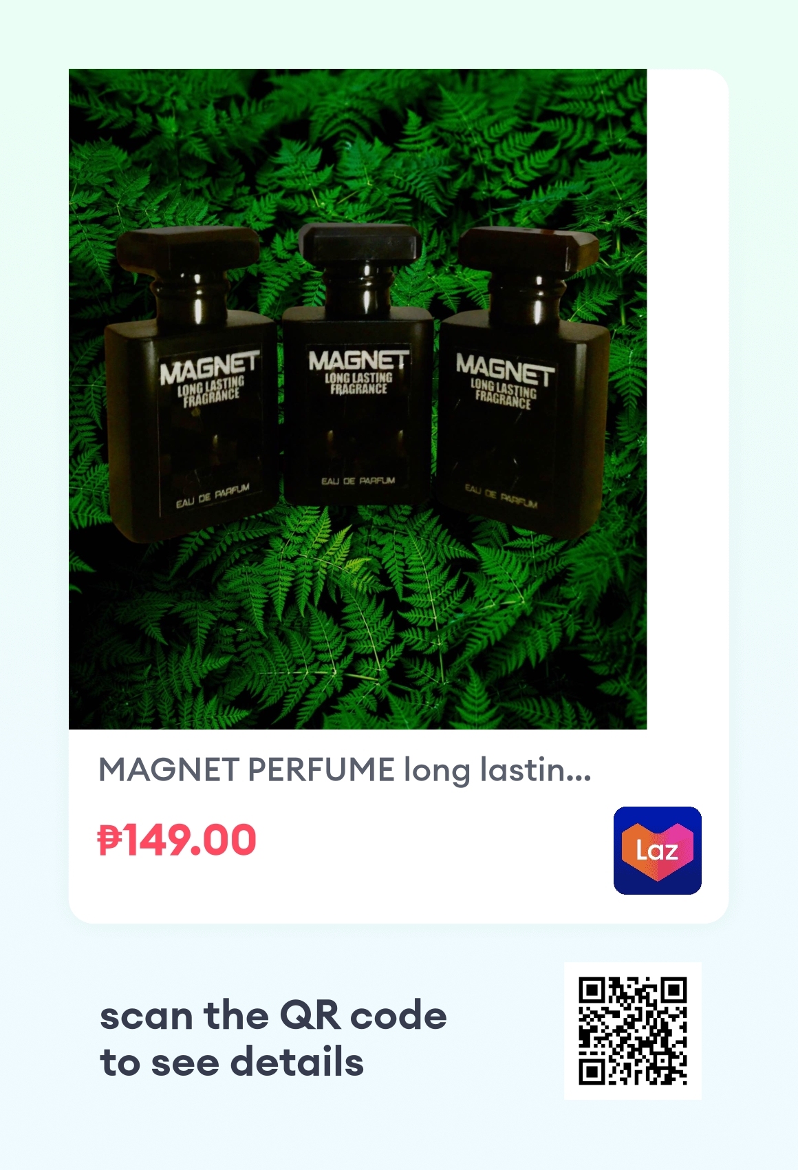 MAGNET PERFUME long lasting fragrance