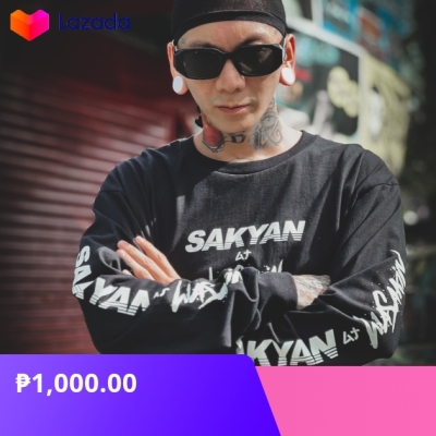 SAKYAN AT WASAKIN BLACK LONGSLEEVE COTTON