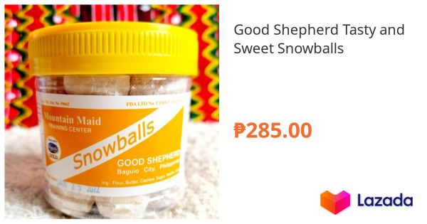 Good Shepherd Tasty and Sweet Snowballs