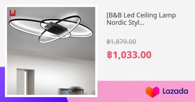 YONUO์ Led โคมไฟเพดานสไตล์นอร์ดิก โคมไฟสำหรับตกแต่งบ้านโคมไฟห้องนอนโคมไฟในห้อง ไฟติดเพดาน โคมติด ...