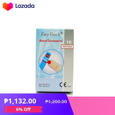 EasyTouch GCU Cholesterol Strips 10's