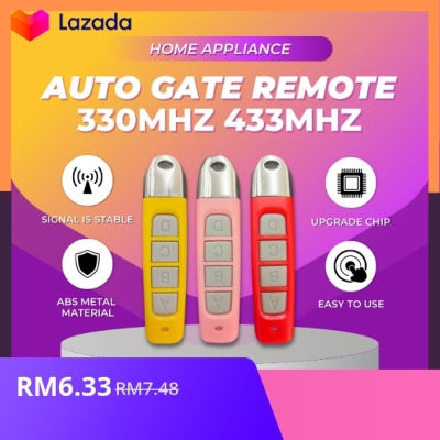 Clone and Copy Type Remote Control 4 Button AutoGate Garage Door Remote ...
