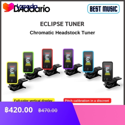 D'Addario Eclipse Tuner Chromatic Headstock Tuner เครื่องตั้งสาย