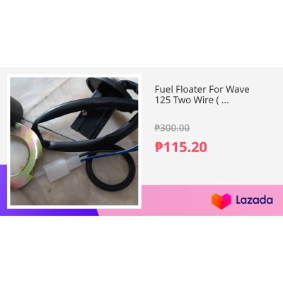 Fuel Floater For Wave 125 Two Wire ( 2 wire ) Motorcycle