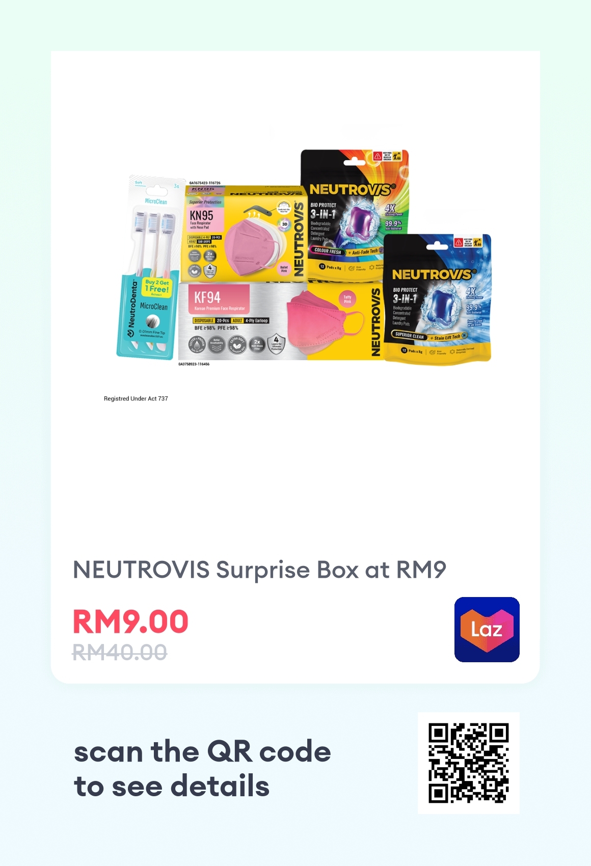 NEUTROVIS Surprise Box at RM9