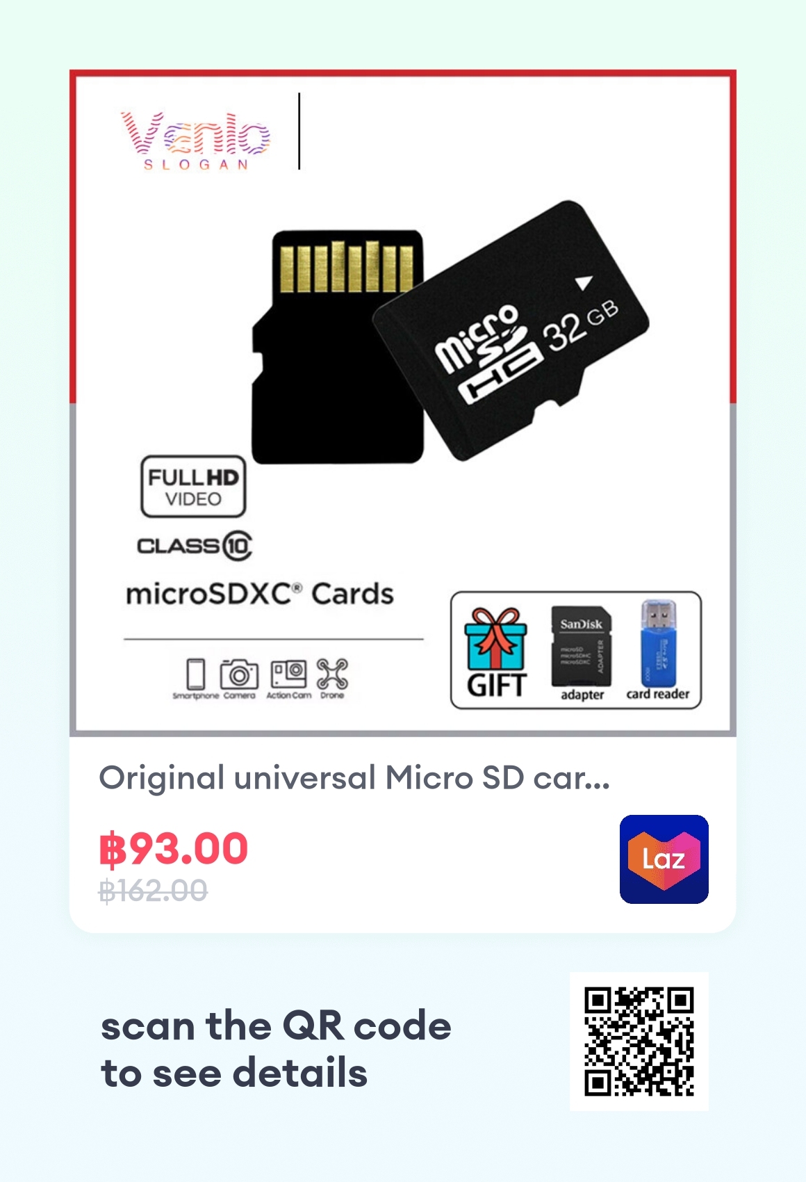 Original universal Micro SD card Memory card Memory card Memory card ...