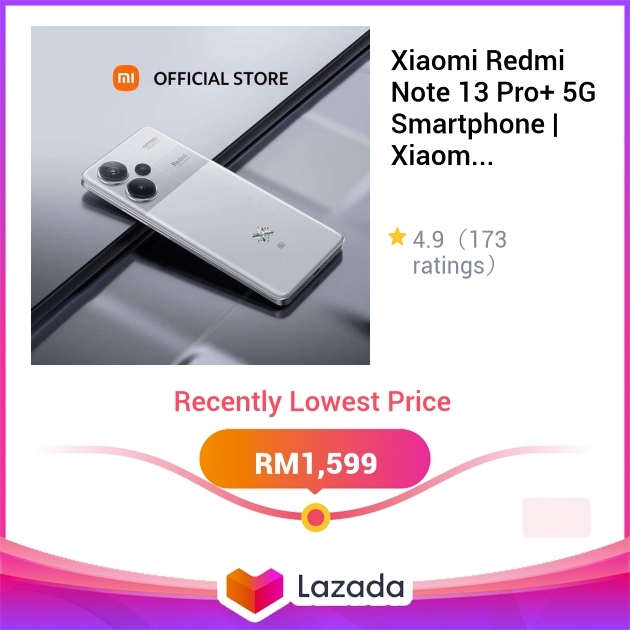 Xiaomi Redmi Note 13 Pro+ 5G Smartphone | Xiaomi Fan Festival Special ...